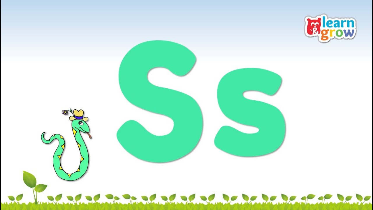Letter S | Learn about the letter "Ss" - YouTube