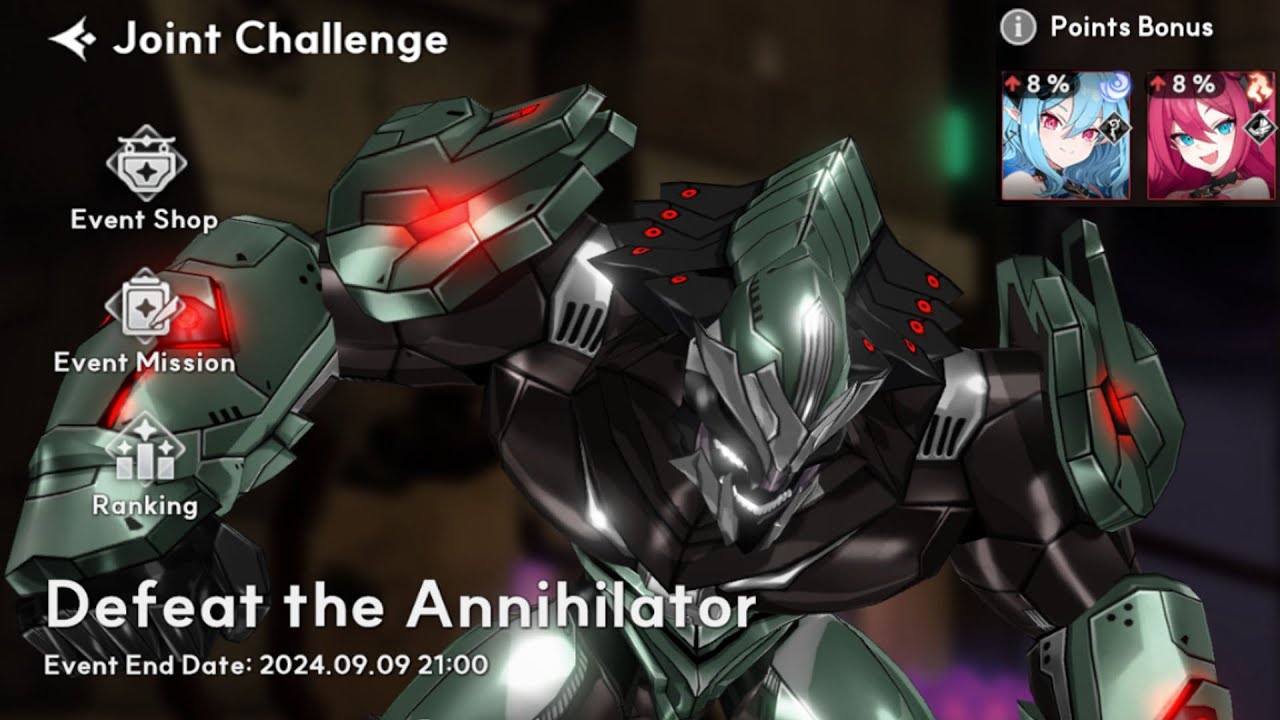 Outerplane en español / Nuevo Jefe del Joint Challenge / Annihilator - YouTube