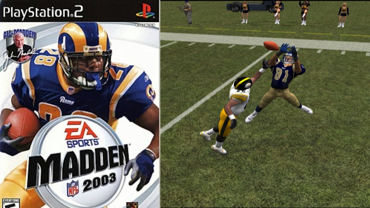 Madden NFL 2003 | Steelers vs Rams I 2002 Super Bowl - YouTube