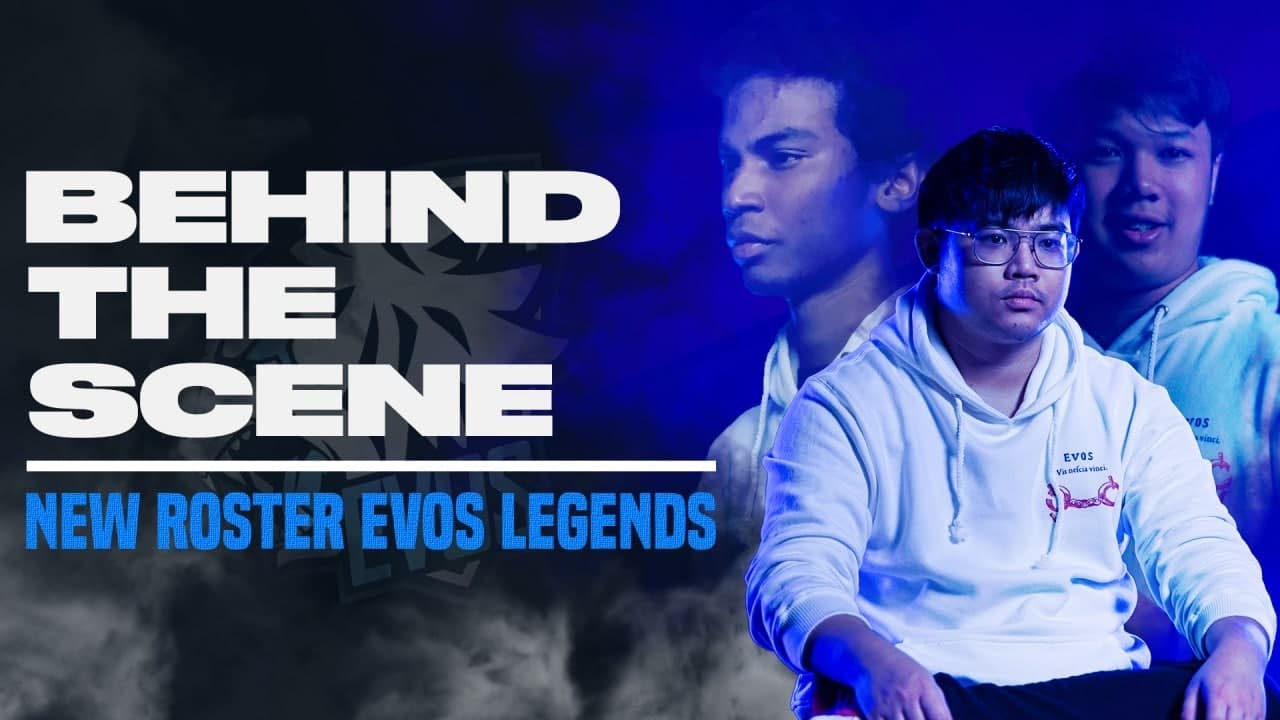 Behind The Scenes New Roster EVOS Legends - YouTube