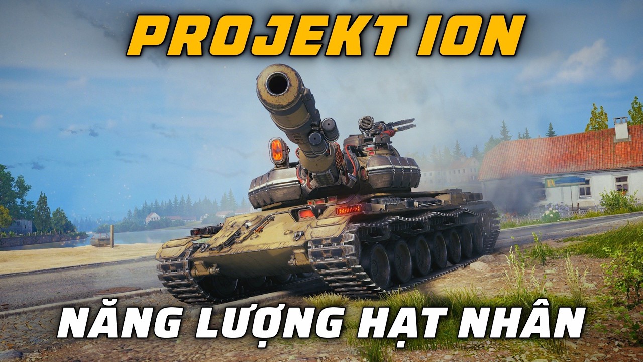 Projekt ION: Xe tăng trang bị động cơ hạt nhân | World of Tanks - YouTube