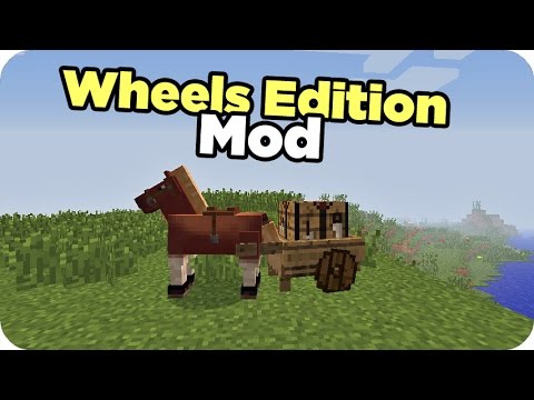 Minecraft WHEELS EDITION MOD [DE] - YouTube