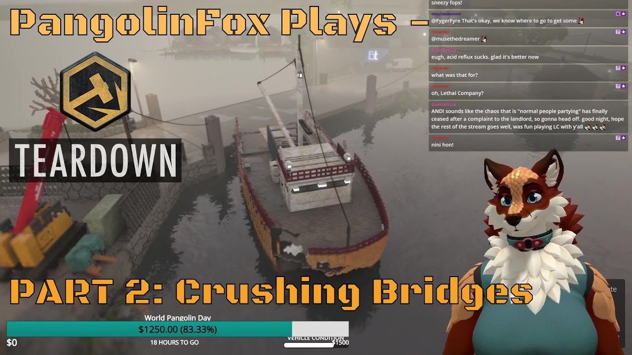 Crushing Bridges: Teardown Part 2 [World Pangolin Day 2024] [Furry ...