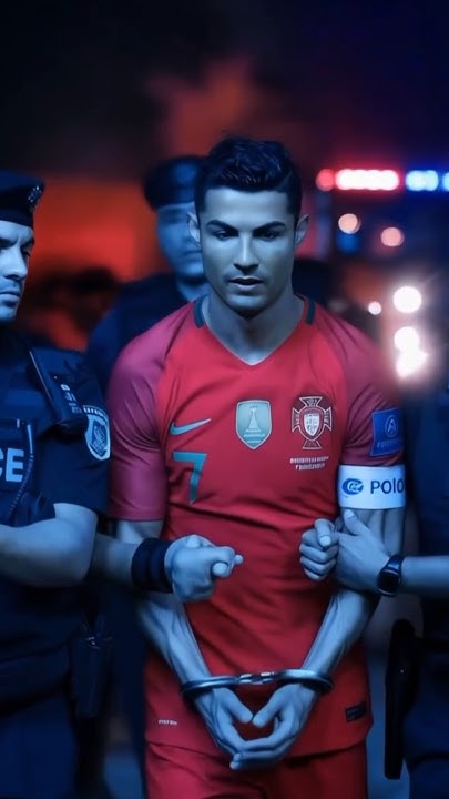 why ronaldo arrested 😱🤯 #ronaldovsmessi #funnyshorts #cr7 #shorts - YouTube