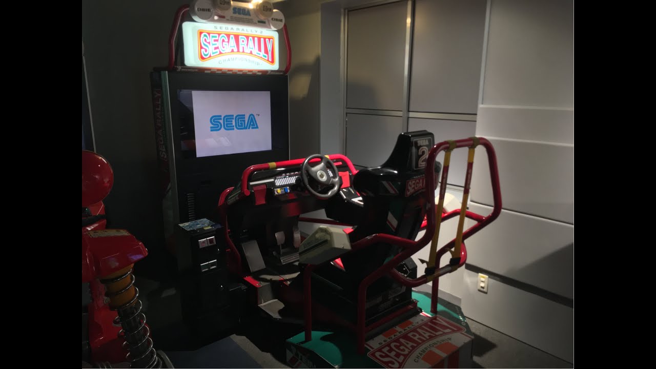 SEGA RALLY 2 ARCADE DX CABINET (SEGA 1998) - YouTube