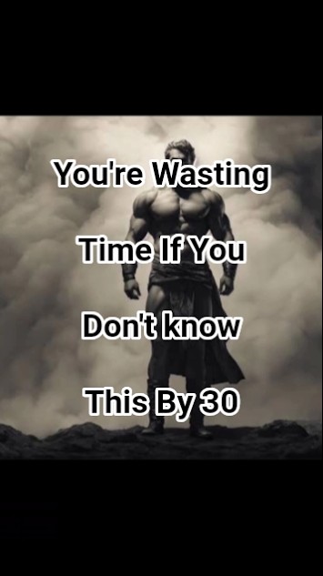 12 Harsh Truths Every Man Must Learn by 30 #MensAdvice #SelfDiscipline# ...