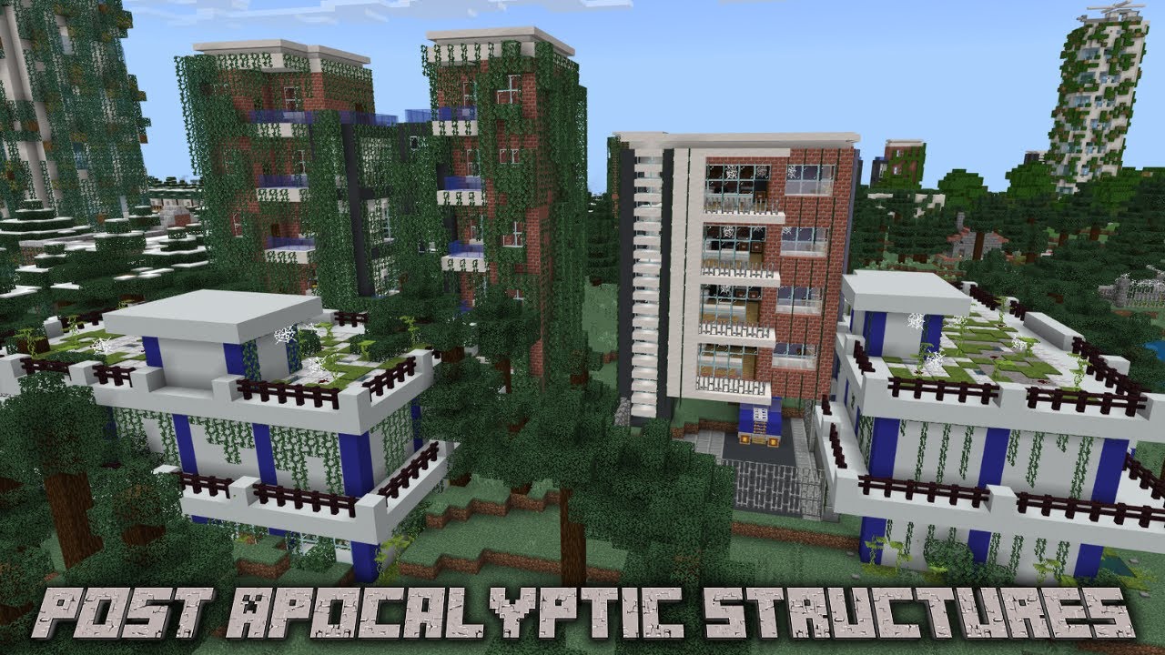 Post Apocalyptic Structures Addon - YouTube