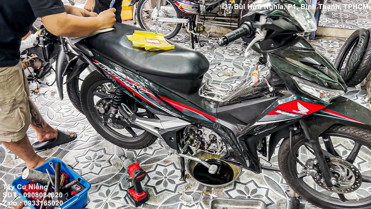 Fu led 125 và Supra125 khắc phục lỗi cơ bản cho xe chạy nhẹ nhàng Ổn ...