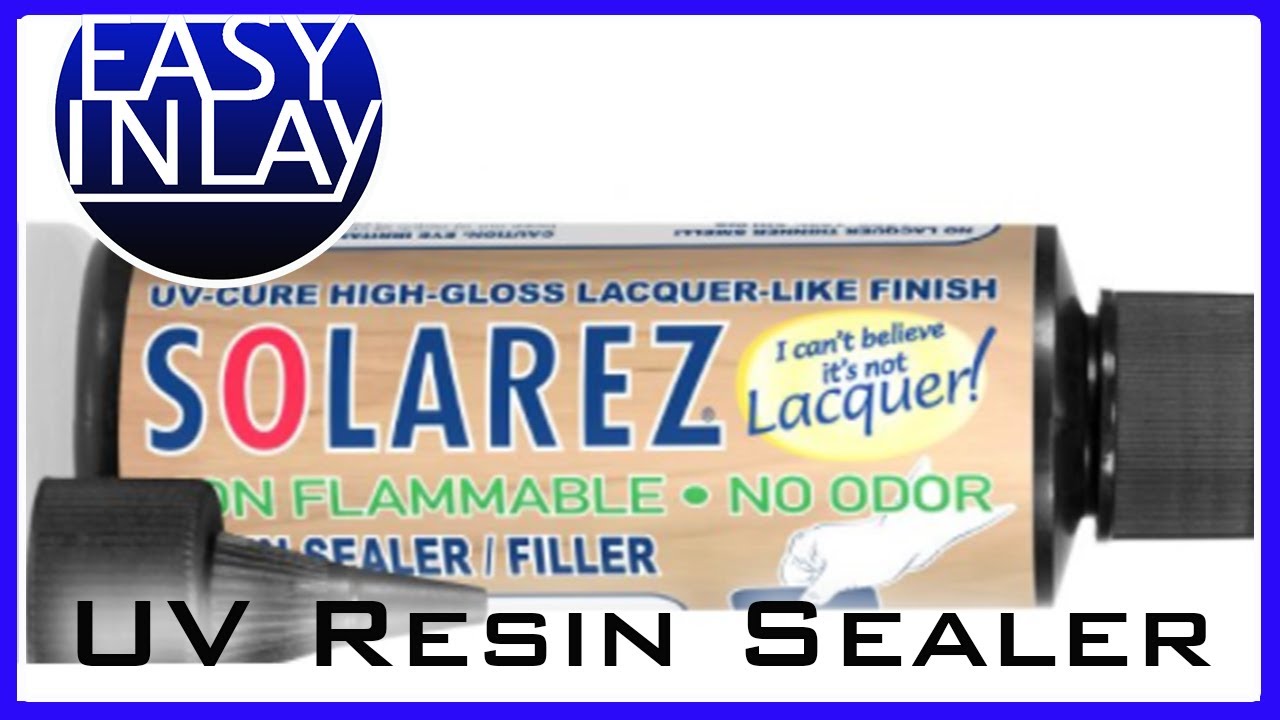 UV Resin Grain Sealer | Easy Inlay Showcase - YouTube