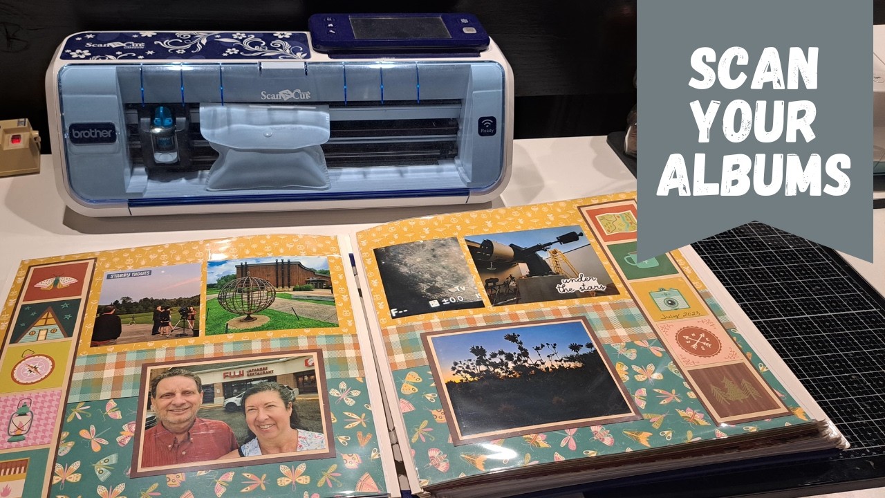 Create a Legacy ---- Scan your Creative Memories Albums - YouTube