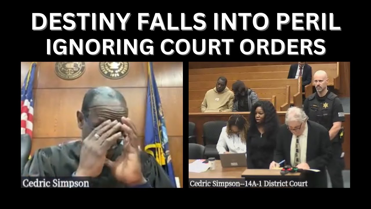 Destiny Disappoints Judge Simpson - YouTube