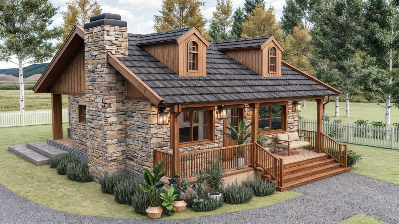 80m2 (900 sqft) This Cozy Home Just Melted My Heart! | Small House ...