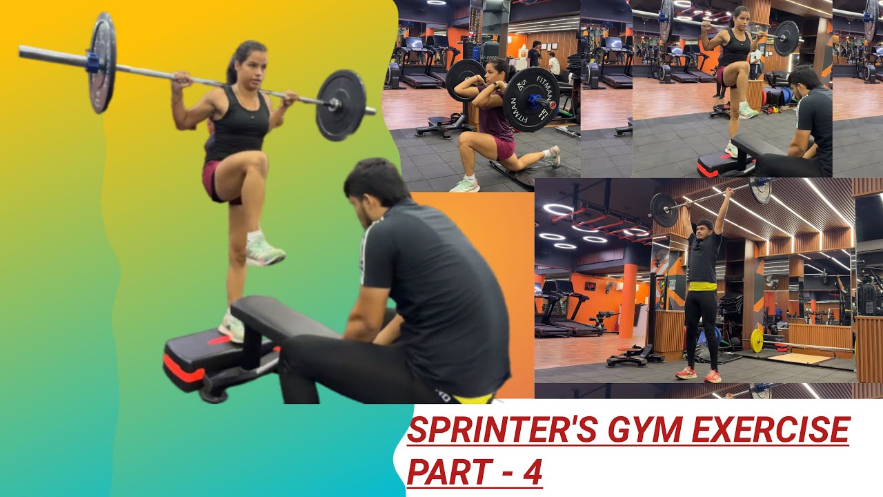 Weight Training For Sprinter Part - 4 - YouTube