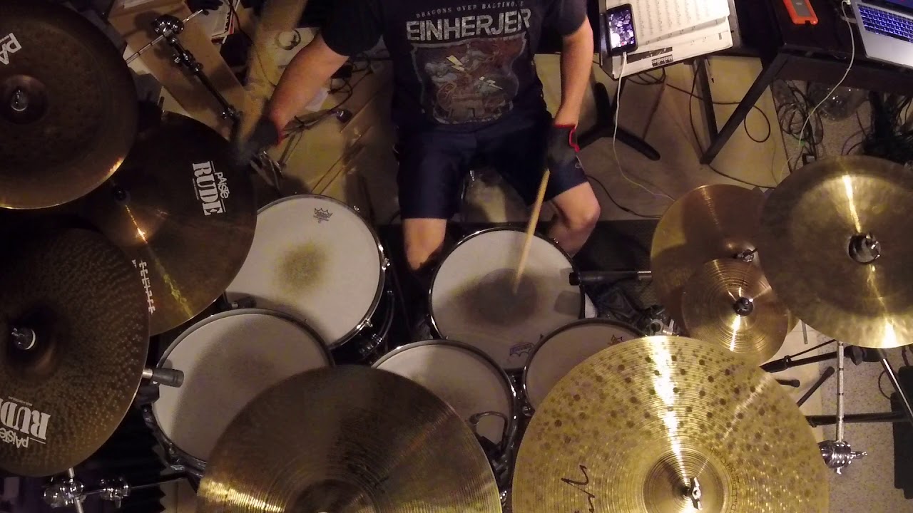 Matt Thompson Drums Improv in 6/8 - YouTube