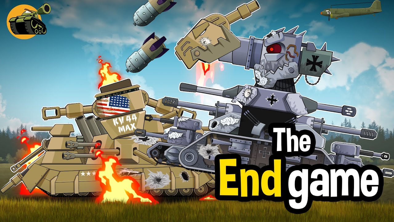 The Endgame - AMERICAN KV 44 Max and Tog 44 vs Karl44 and Ratte # ...