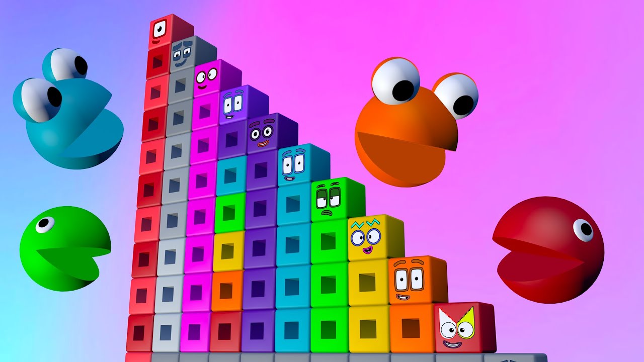 Numberblocks Step Squad 1 to 100 HUGE Song - Learn to Count Numbers ...