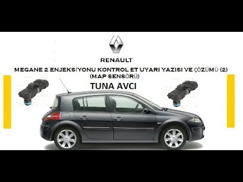 Renault Megane 2 Enjeksiyonu Kontrol Uyarısı ve Çözümü (2) (MAP SENSÖRÜ)