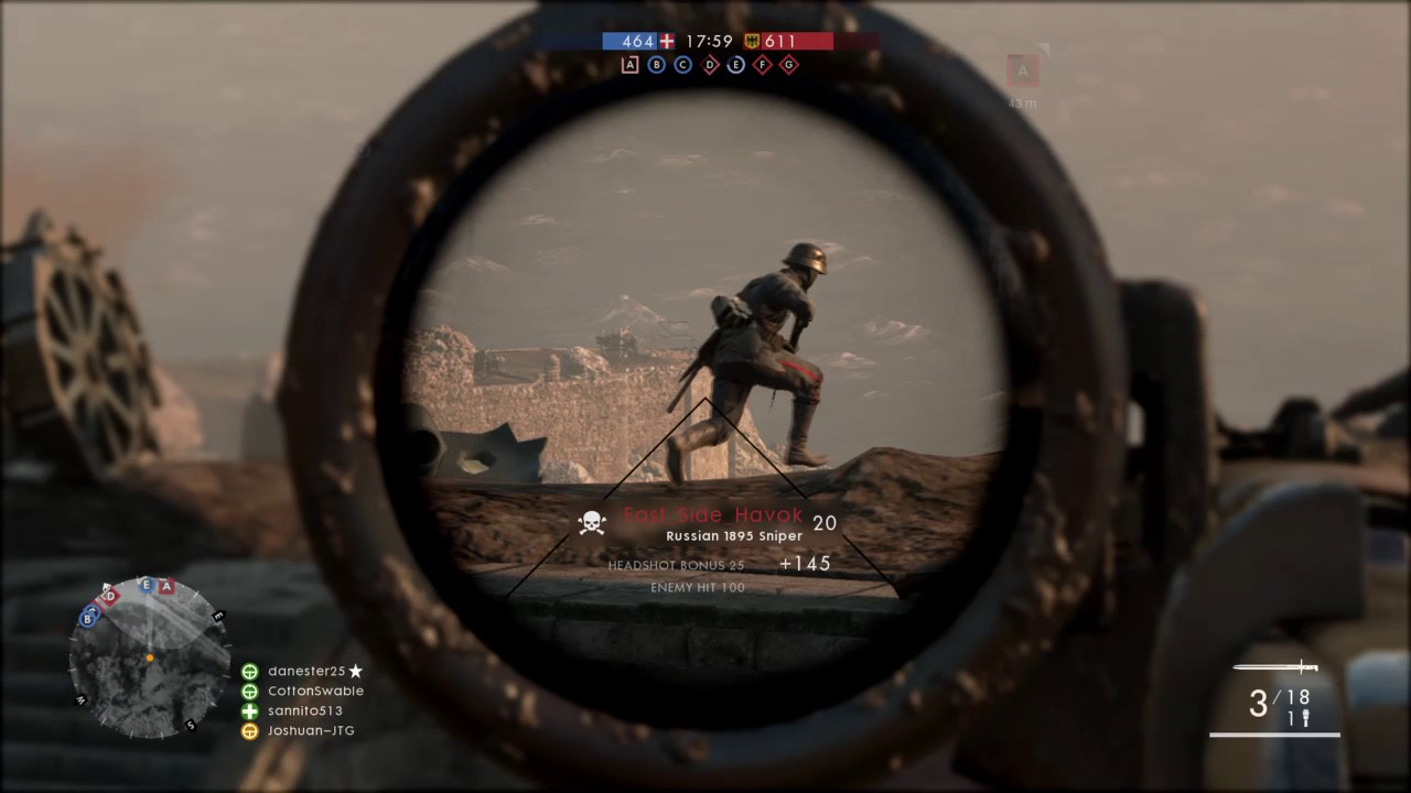 Battlefield™ 1 Ep. 11 || Invincible sniper - YouTube