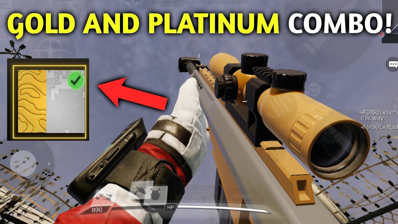 How To Get Gold and Platinum COMBO Skin in CODM! - YouTube