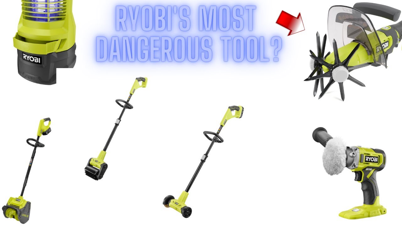 Ryobi's dropping NEW and DANGEROUS Tools! - YouTube
