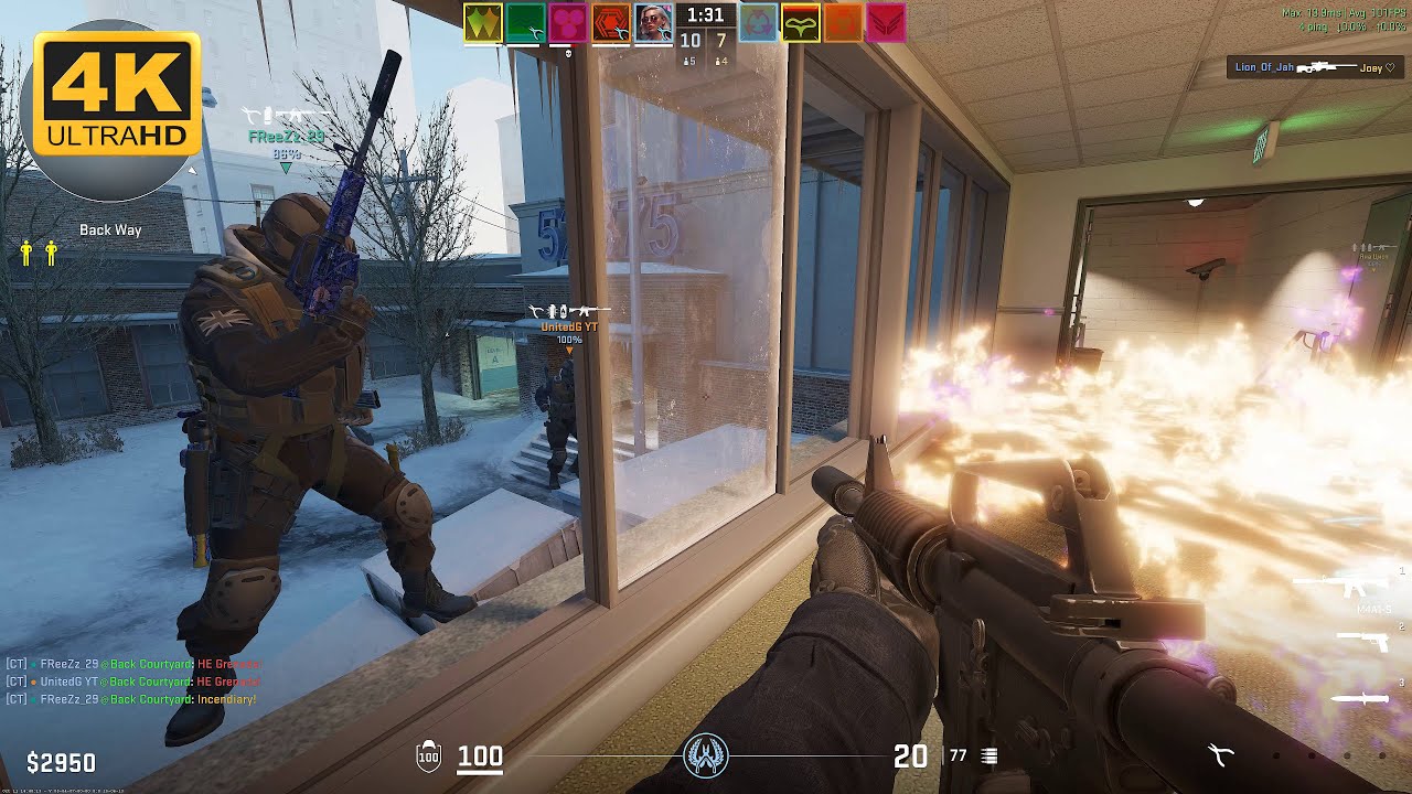 Counter Strike 2 Office Ranked Gameplay 4K - YouTube