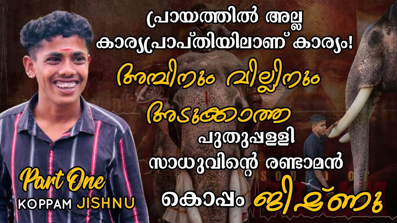 താരങ്ങളിൽ താരമായി കൊപ്പം ജിഷ്ണു ️ MK Channel | Team Puthuppally ...