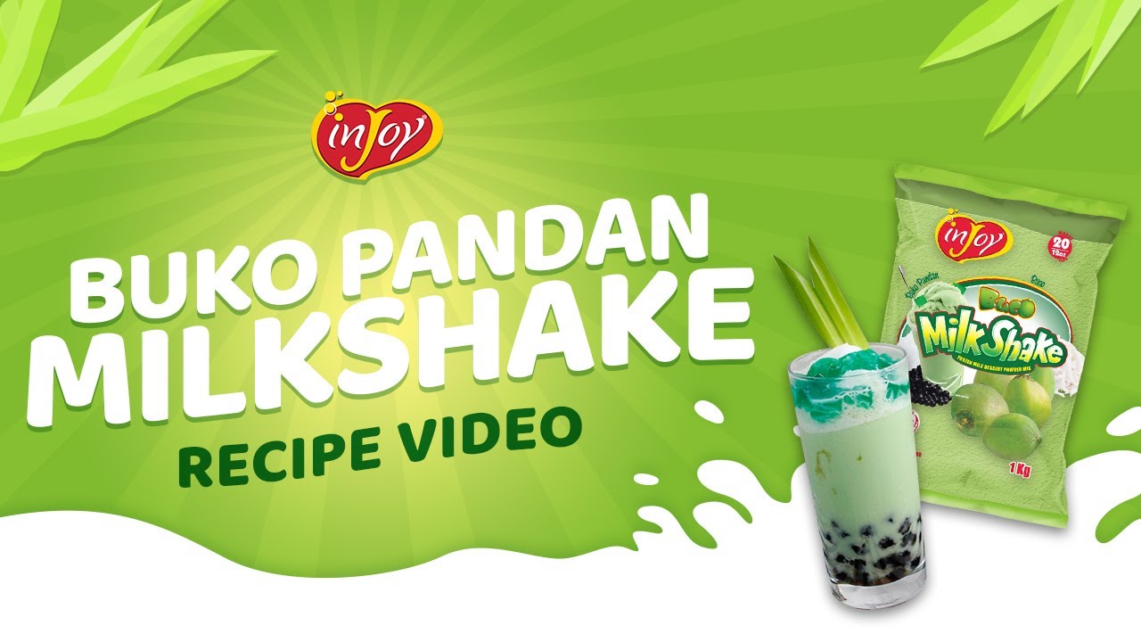 How to make Buco Pandan Milk Shake | Summer Negosyo Idea | inJoy ...