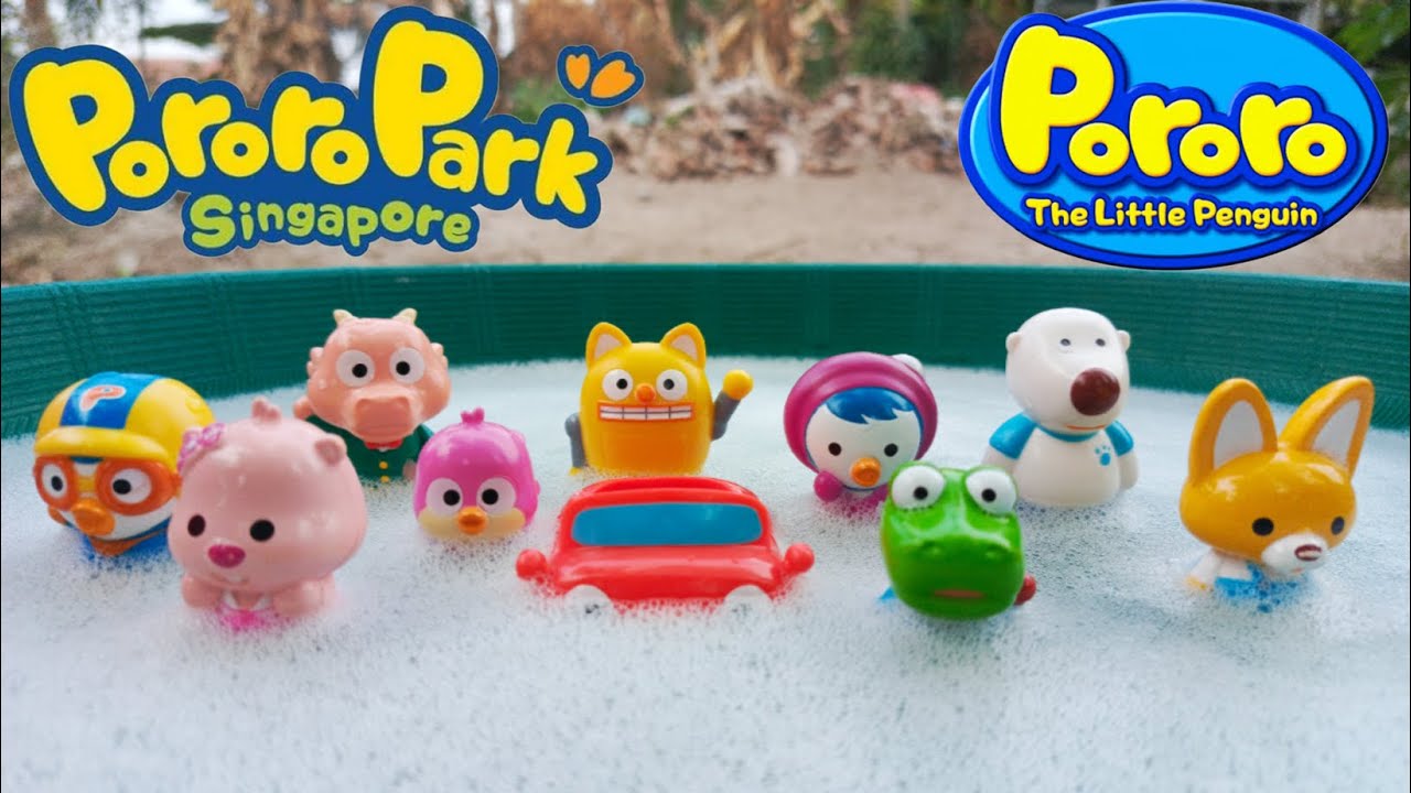 Pororo || Bermain Busa Bersama Pororo,Crong,Pony,Patty,Loopy,Edy,Tutu ...