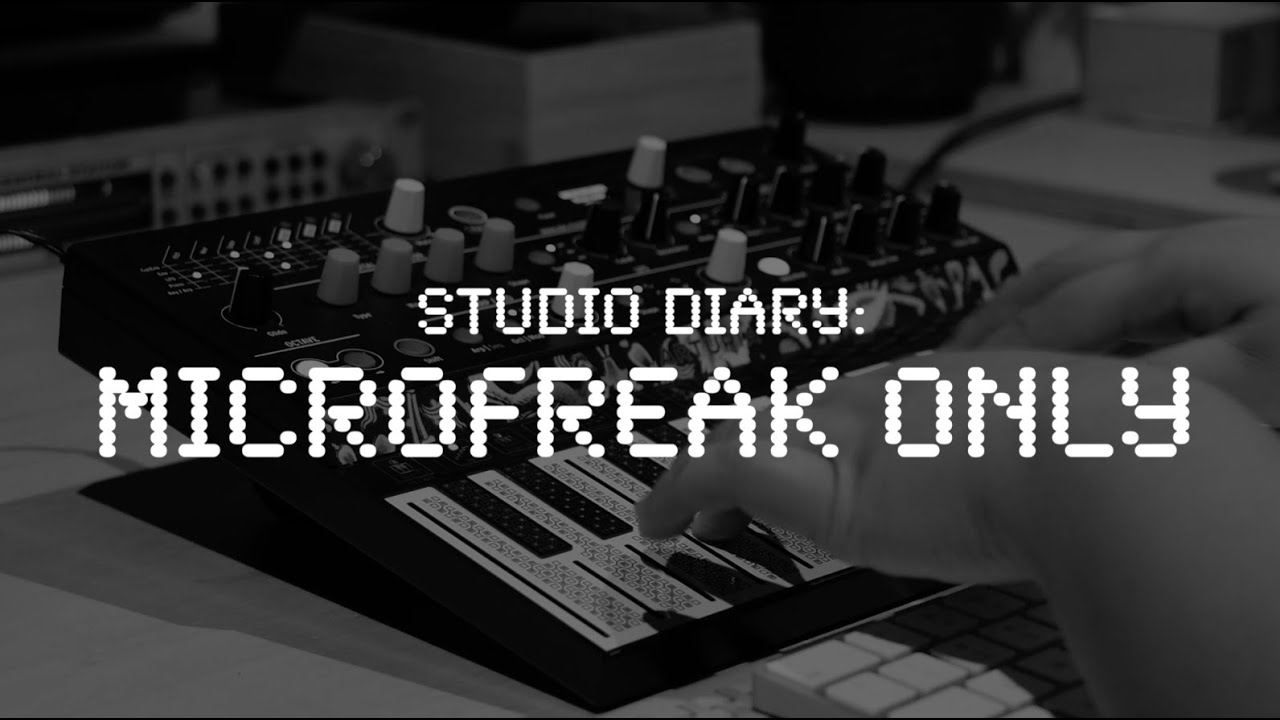 making a beat with just one synth // studio diary 01 [Arturia MicroFreak] - YouTube
