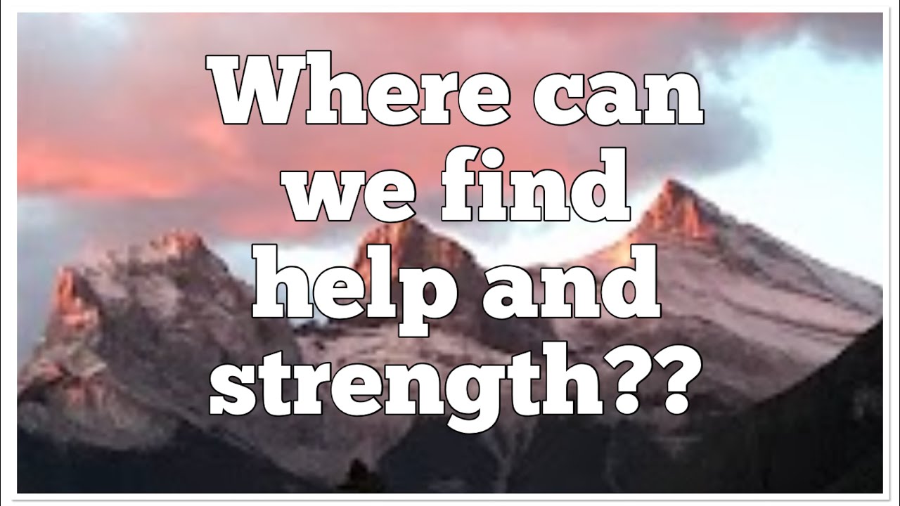 Where do we turn in times of trouble?? The answer is closer than you ...