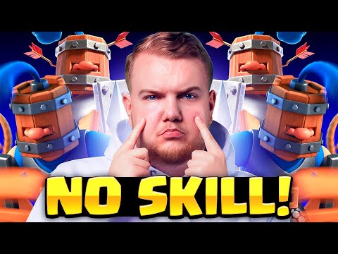 THIS NO SKILL RECRUITS SPAM DECK IS RUINING CLASH ROYALE..