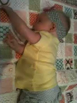 Baby Lydia Rolls over - YouTube