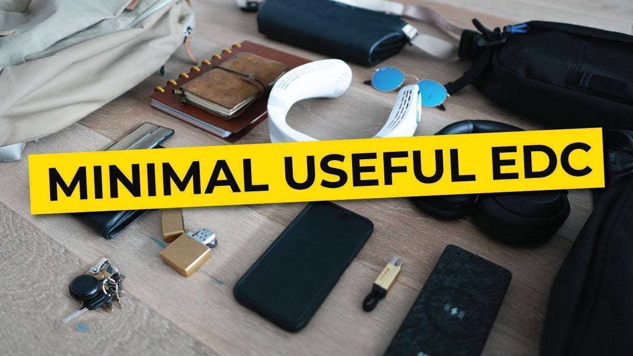 Realistic USEFUL minimalist EDC GEAR I ACTUALLY use - YouTube