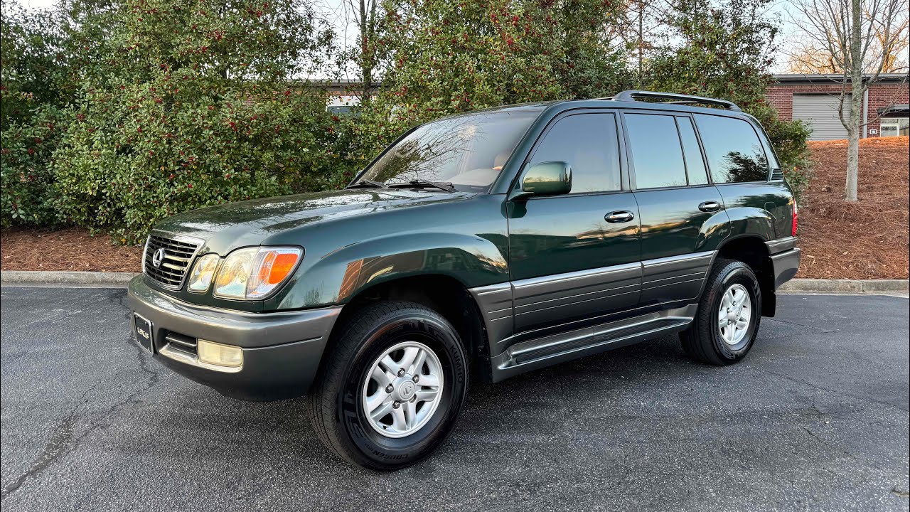 2000 Lexus LX470 147k, Woodland Green Pearl, Fully Serviced 100 Series ...