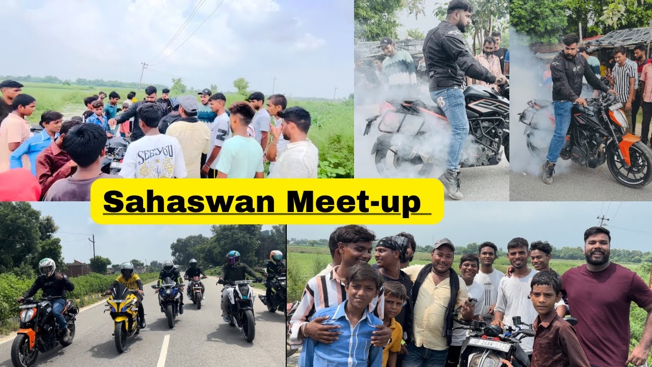 Sahaswan meet-up || Socha nahin tha itna Pyar Milega 😢|| first meet up ...