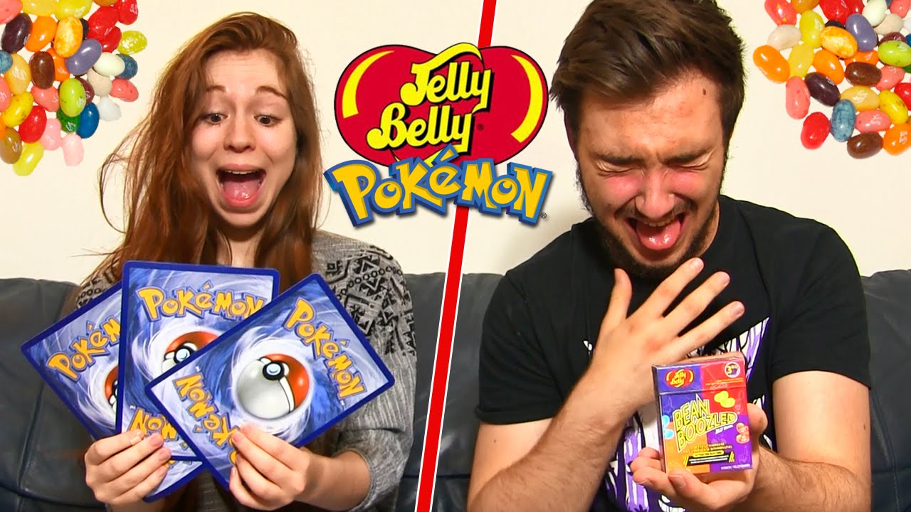 JELLY BELLY CHALLENGE POKEMON !! Vomit, œuf pourri et chaussette puante ...