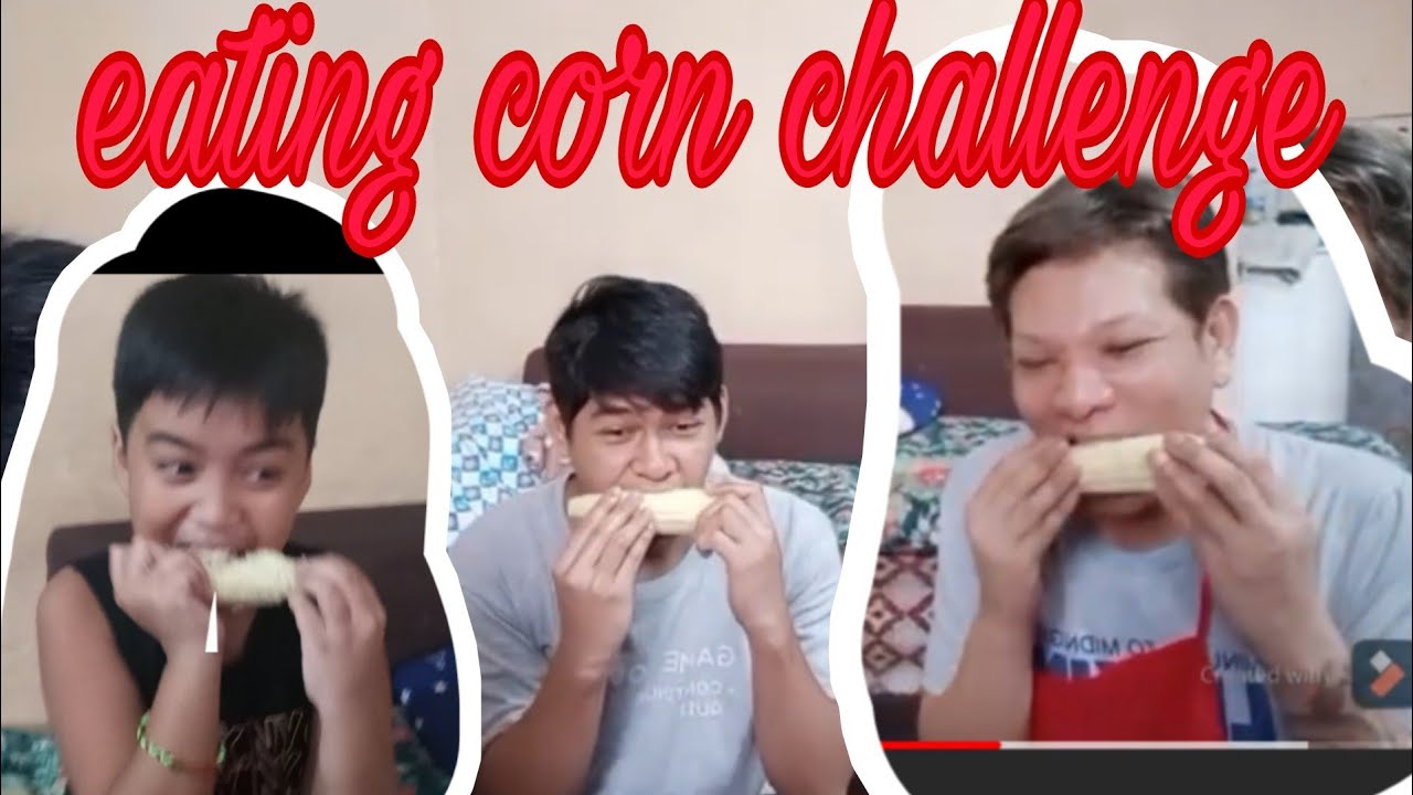 eating corn challenge. - YouTube