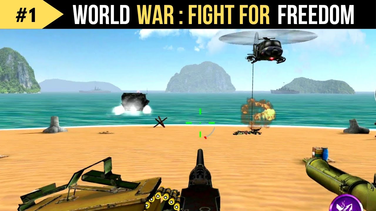 World war fight for freedom gameplay - world war games for android ...