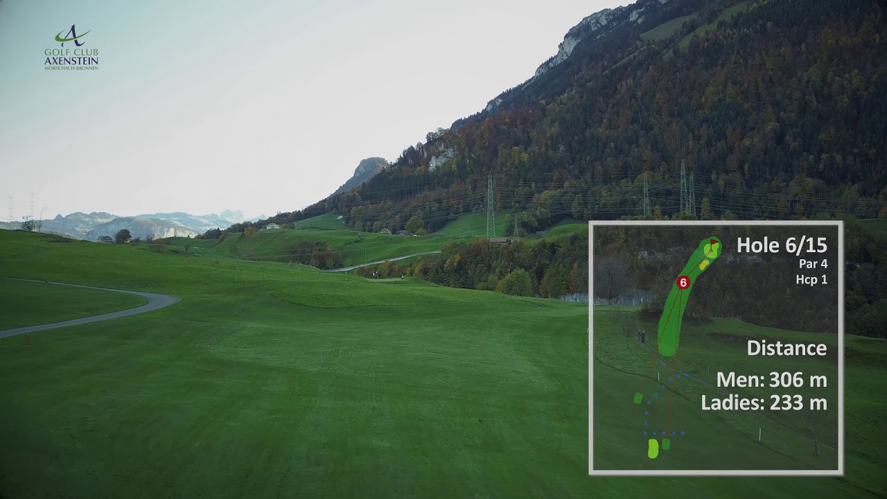 Golf Club Axenstein Loch 6/15 - YouTube