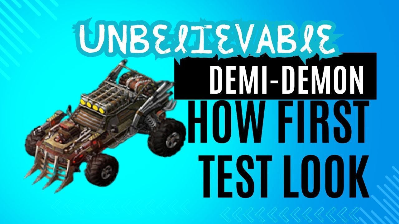 war commander demi-demon how first test look unbelievable - YouTube