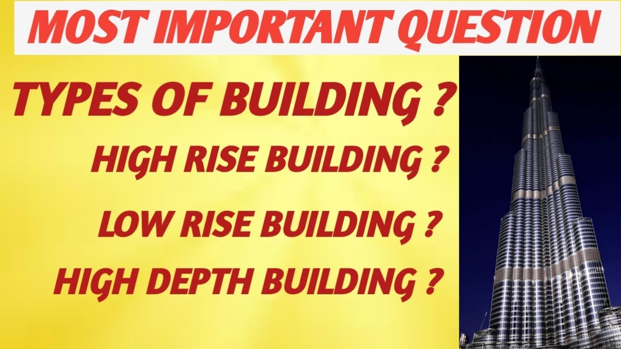 Types Of Building, High Rise Building, Low Rise Building ...