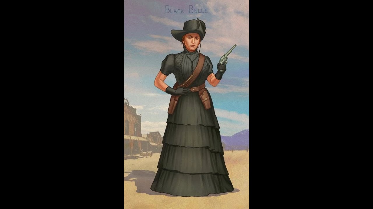 Black Belle Outfit RDR2 - YouTube