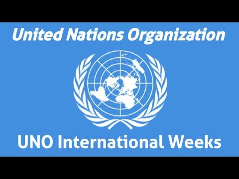 UNO International Weeks 2023 | International Weeks Observed By UNO ...