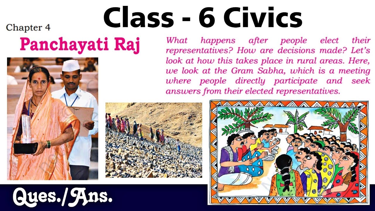 Panchayati Raj Solutions NCERT Class 6 Civics Chapter 4 Question panchayati-raj-solutions-ncert-class-6-civics-chapter-4-question
