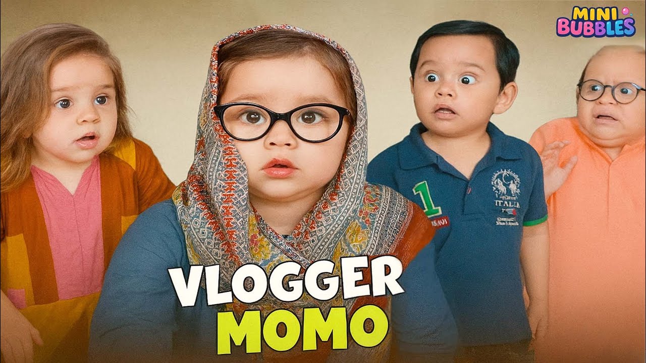 Momo Ban Gayi Vlogger 😍 Kids Edition 😯 | Comedy | Bulbulay S2 - YouTube