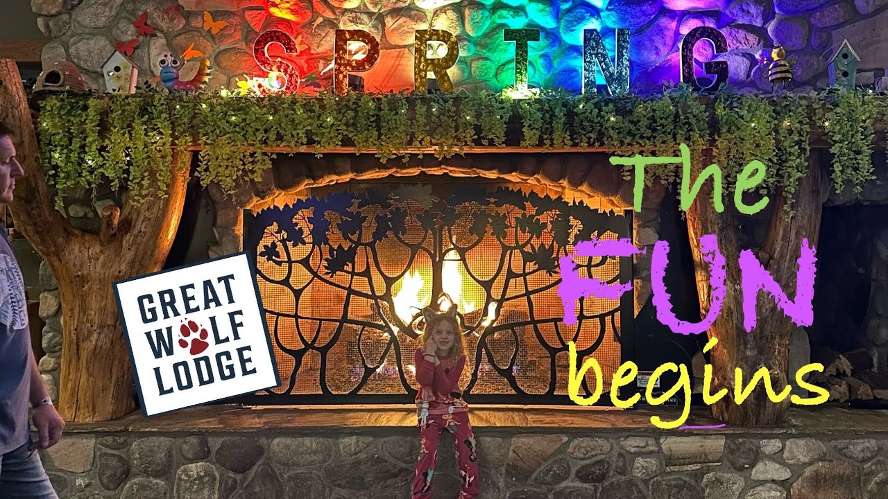 Some GREAT WOLF LODGE fun | Let the FUN begin | Indoor Water Park - YouTube