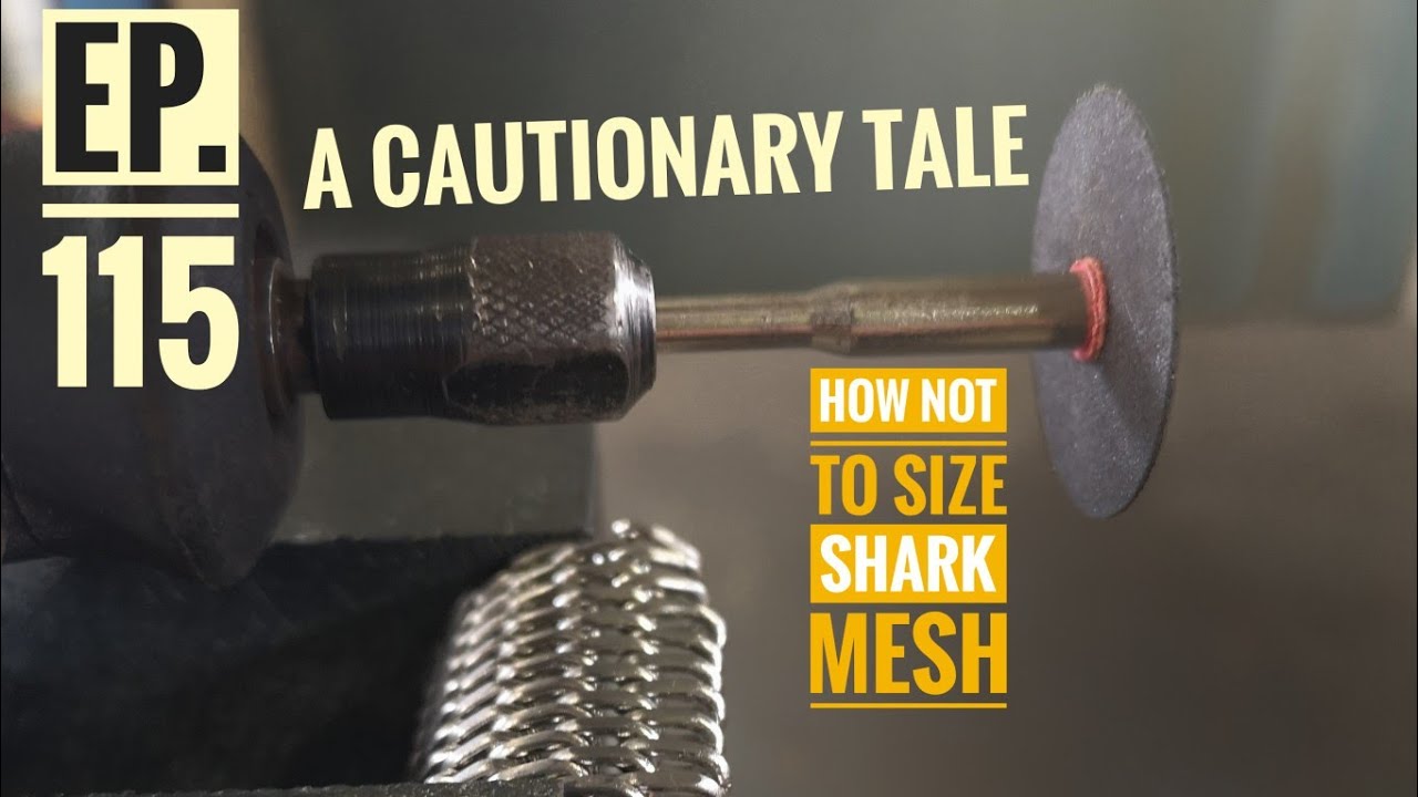 How Not to Size a Shark Mesh Strap - YouTube