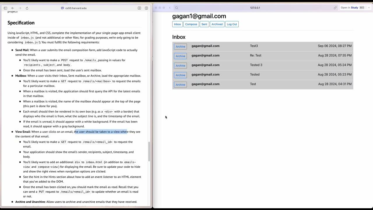 Cs50 Web Programming with Python and Javascript || Final Project3 - YouTube