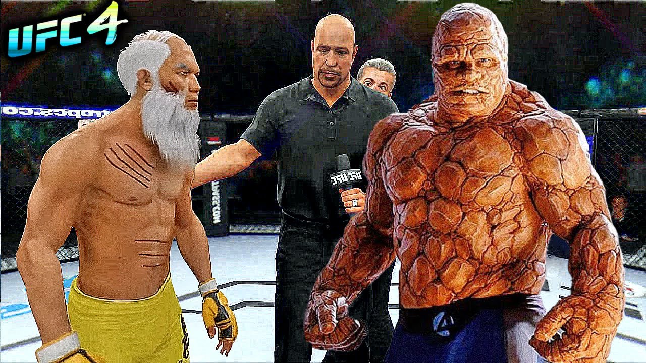 Old Bruce Lee vs. Giant Stone (EA sports UFC 4) - YouTube