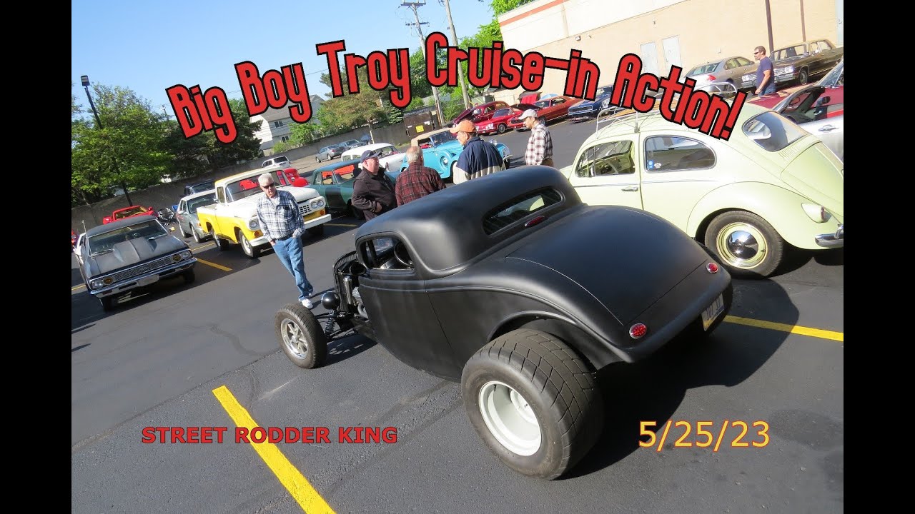 Troy Big Boy Cruise-in Action! - YouTube